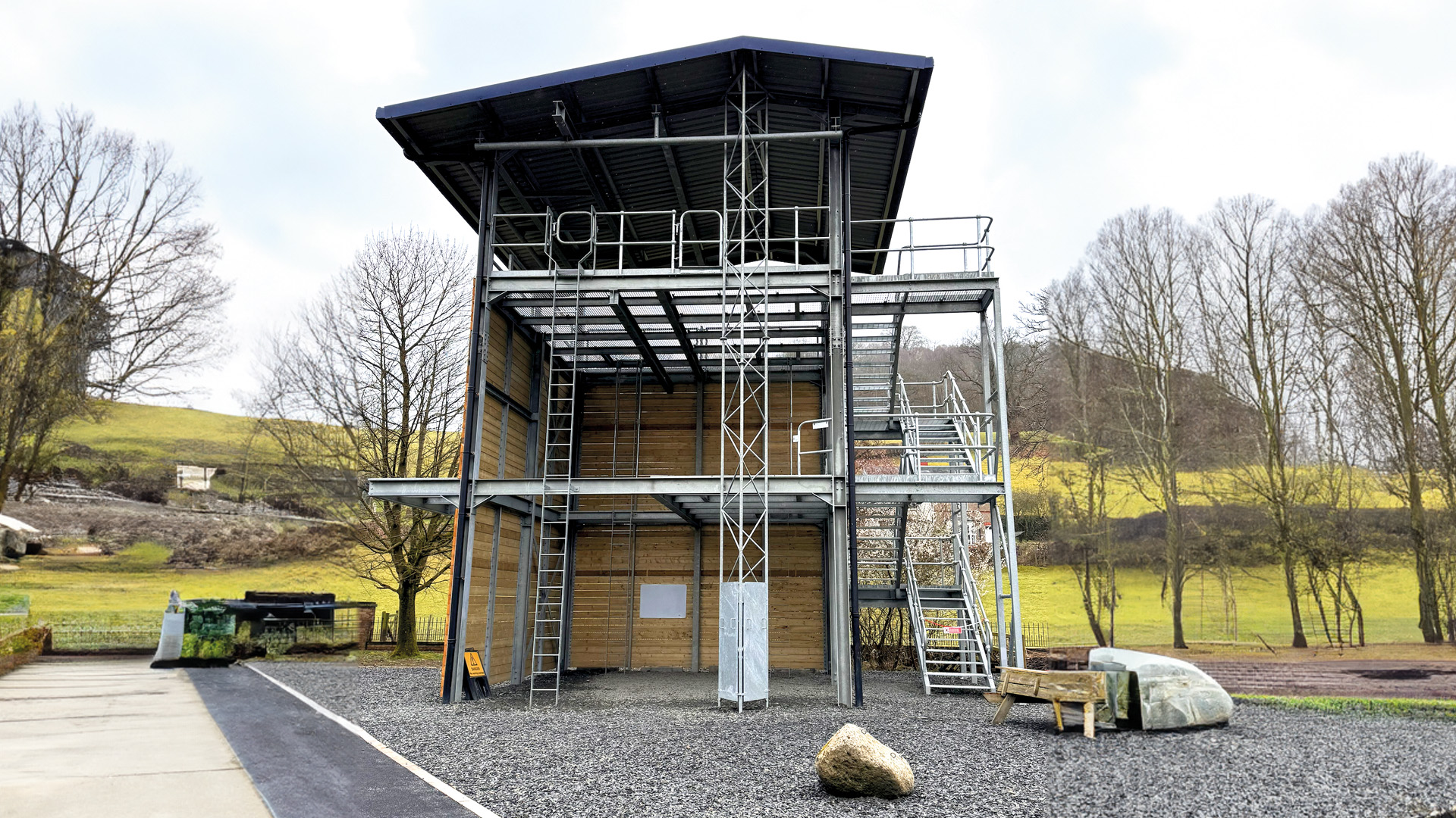 R3 Safety and Rescue Steel Framed Training Tower